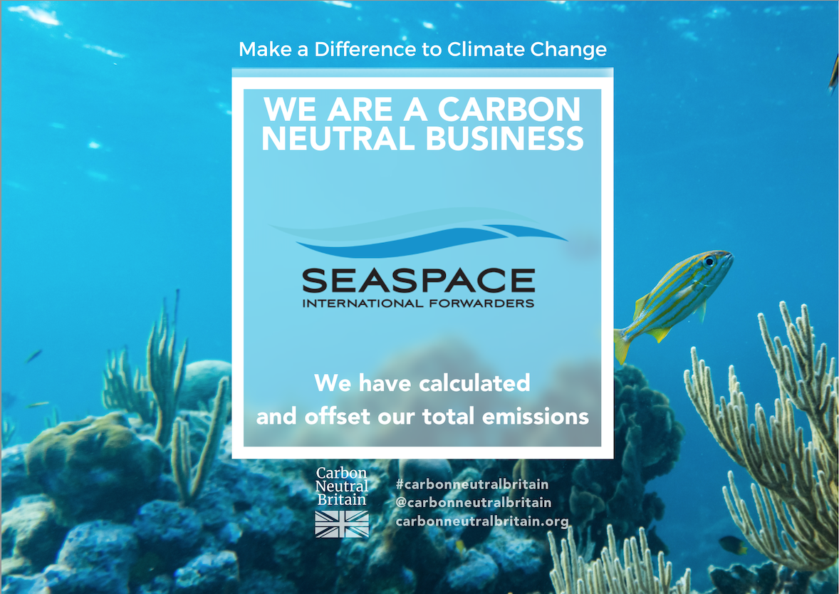 Seaspace are now a Carbon Neutral Business